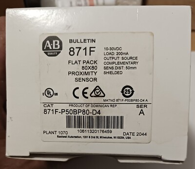 Sensors - Allen Bradley Proximity Sensor