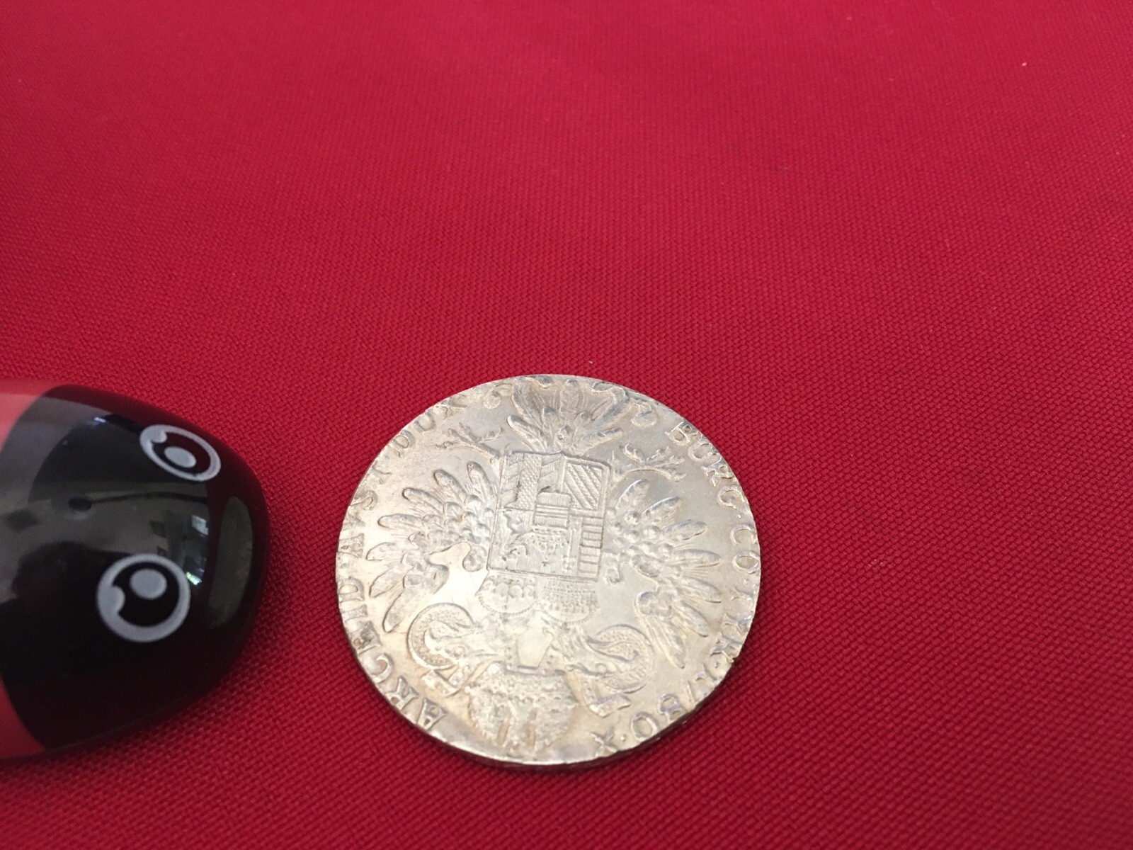 1780 Silver Coin Maria Theresa Thaler M·THERESIA·D·G· R·IMP·HU·BO·REG ...