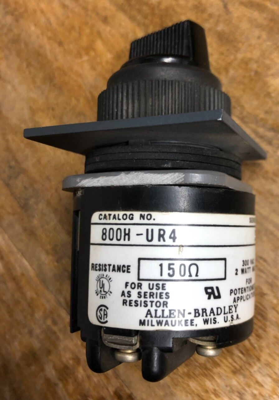 Allen Bradley 800H-UR4 Potentiometer, 150 ohms NOS | eBay