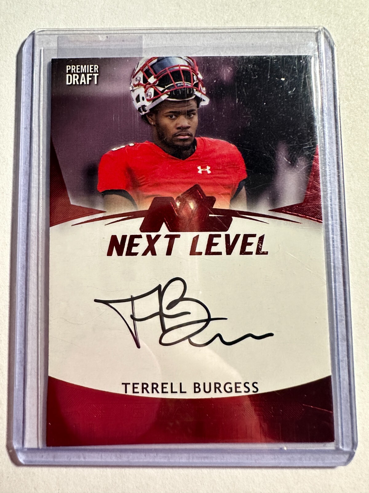 K85,226 - 2020 SAGE HIT Next Level Auto Red #NLTB Terrell Burgess | eBay