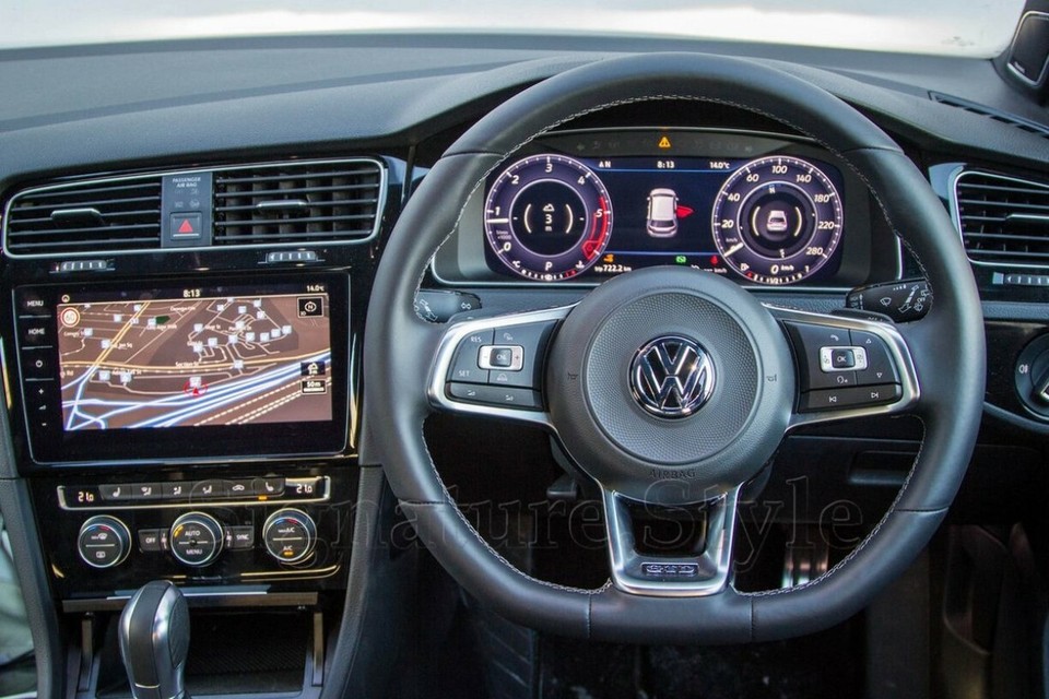 VW Polo Golf Passat T-Roc Tiguan Arteon Caddy R Line GTI steering wheel ...