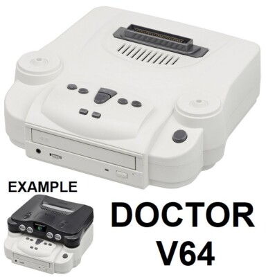 Doctor V64 Bung Development Unit Nintendo 64 N64 COMPLETE w/RAM Upgrade ...