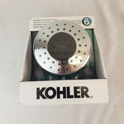 = Kohler R24547-G-CP Daisyfield Showerhead Chrome 6 Spray Settings NEW | eBay