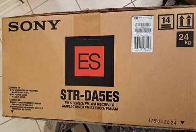 Sony STR-DA5ES 7.1 Channel 110 Watt FM Stereo/ FM-AM Receiver (BNIB) | eBay