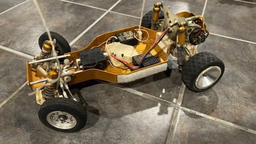 Vintange Team Associated RC10 Gold Pan Bundle - 1988 A Stamp - Cadillac ...