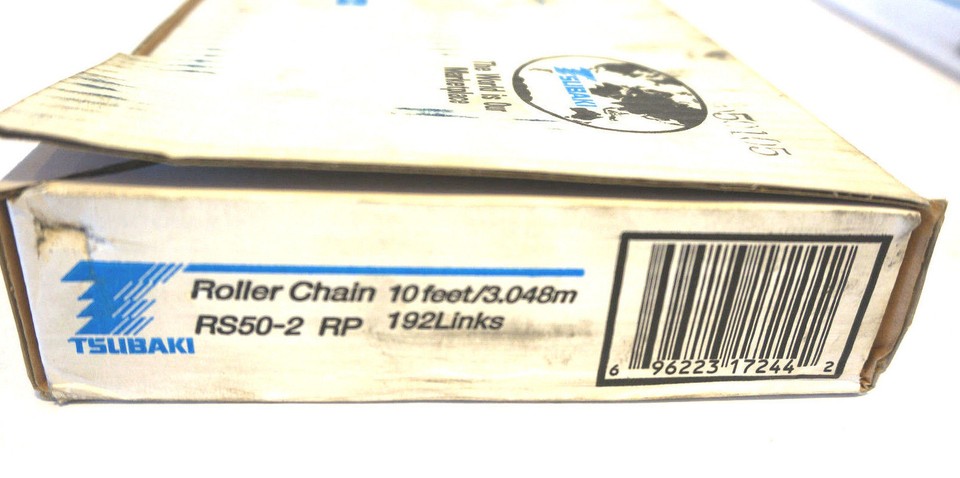 NEW US TSUBAKI RS50-2-RP 10' CHAIN RS502RP | eBay