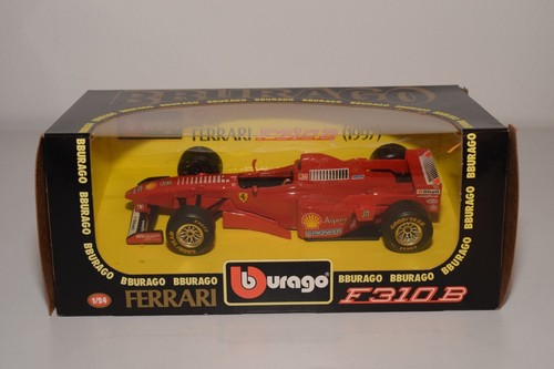 V 1:24 BBURAGO BURAGO FERRARI F310B F 310 B 1997 FORMULA 1 F1 MINT ...