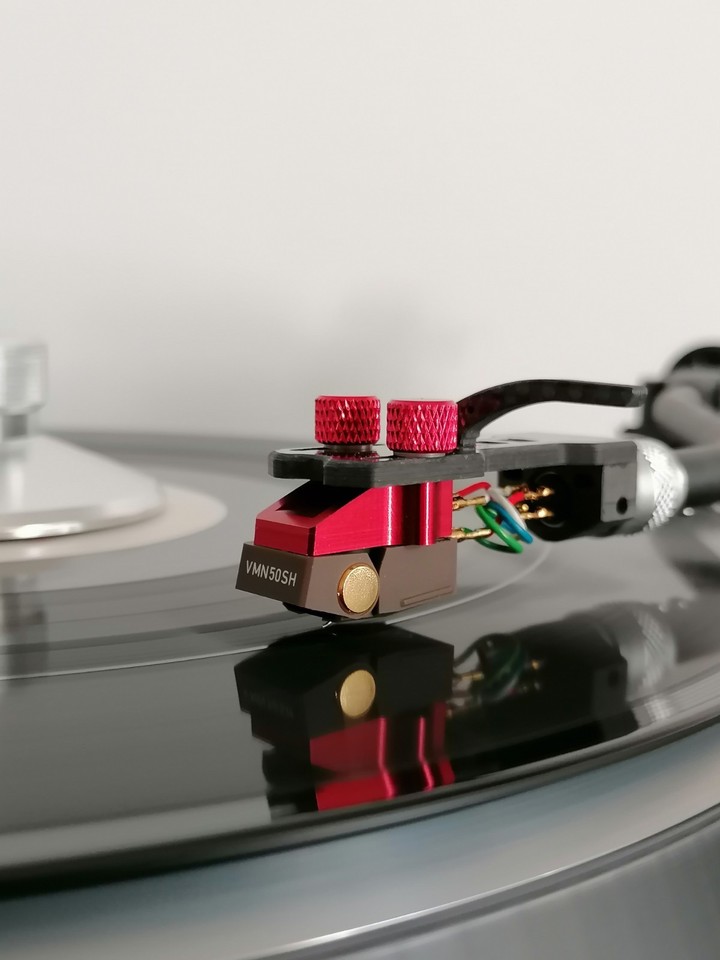 Audio Technica VM750SH Shibata RigB Modified Cartridge & carbon fibre ...