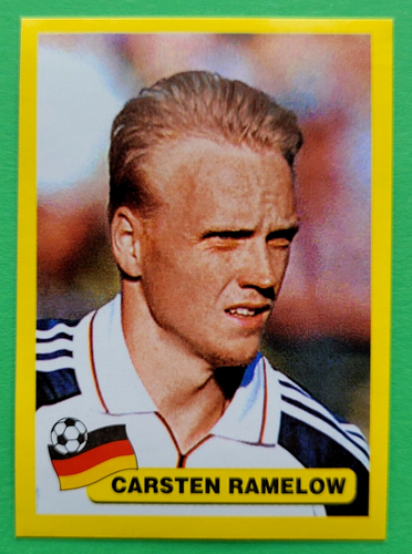 2002 Navarrete Korea Japan World Cup FIFA Face STICKER #284 CARSTEN ...