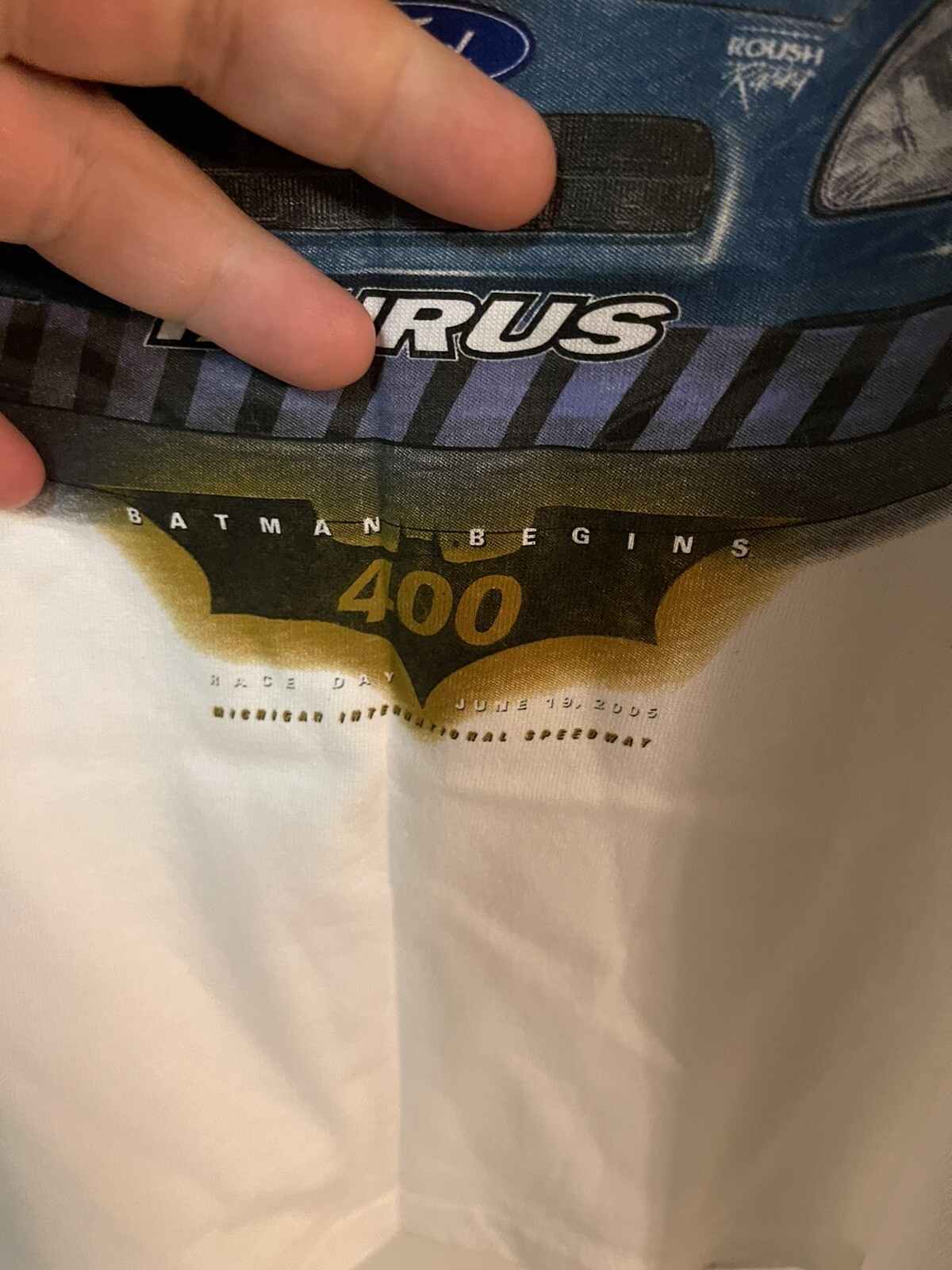 Men's NASCAR 2006 Batman Begins 400 - Mark Martin - T… - Gem