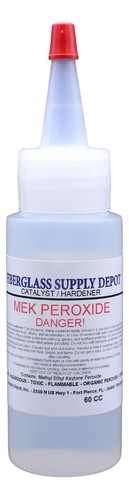 MEK Peroxide Catalyst (MEKP Hardener) - 60CC, Clear | eBay
