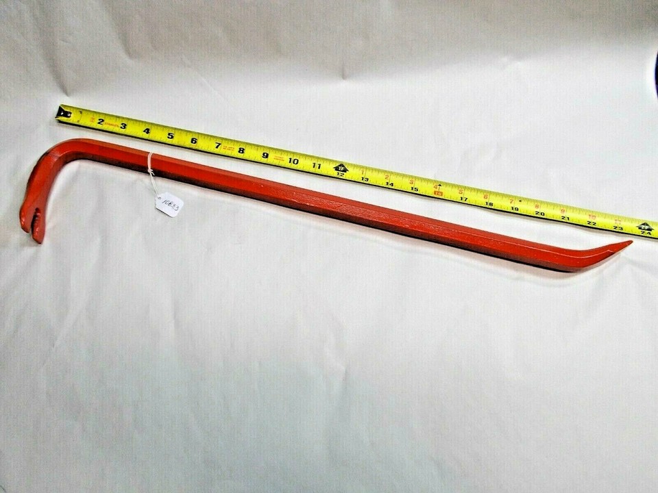 Pry Bar, STANLEY HANDYMAN Vintage Crow Bar, 23" Long, Weighs 3 lbs. 5 ...