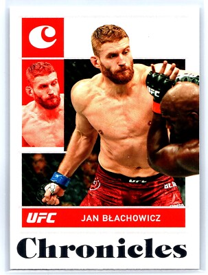 2022 PANINI CHRONICLES UFC PAPER BASE CARD #25 JAN BLACHOWICZ | eBay