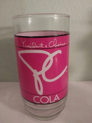 PC President's Choice Cola soda vintage drinking glass 16 oz. | eBay
