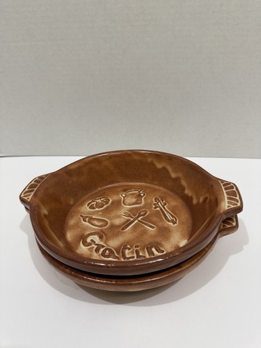 Kera Italia Gratin Small 7” Round Baking Dish Made in Italy - Set of 2 ...