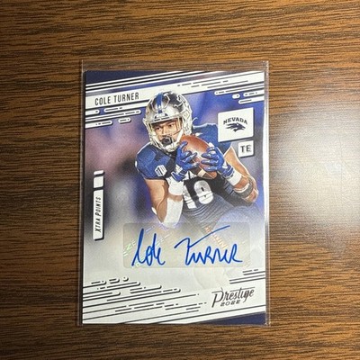 2022 Panini Draft Picks - Xtra Points Signatures Cole Turner #PX-COL ...