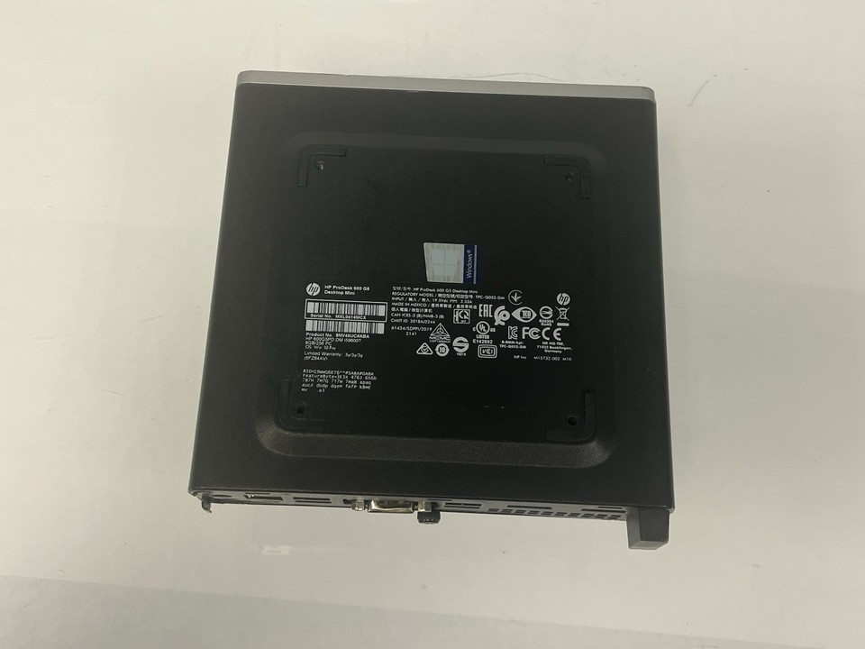 HP ProDesk 600 G5 Desktop Mini PC i5-9600T 2.30GHz 8GB Ram No HDD FOR ...