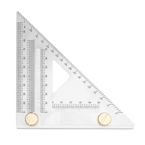 Stainless Steel Woodworking Scriber Triangle Ruler for Precision ...
