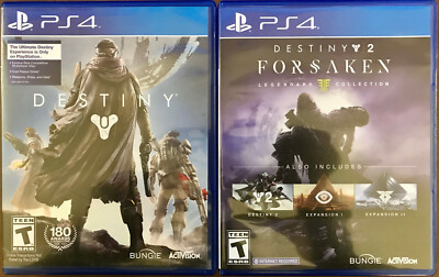 Destiny PS4 Game Bundle ~ Destiny + Destiny 2 - Sony PlayStation 4 | eBay