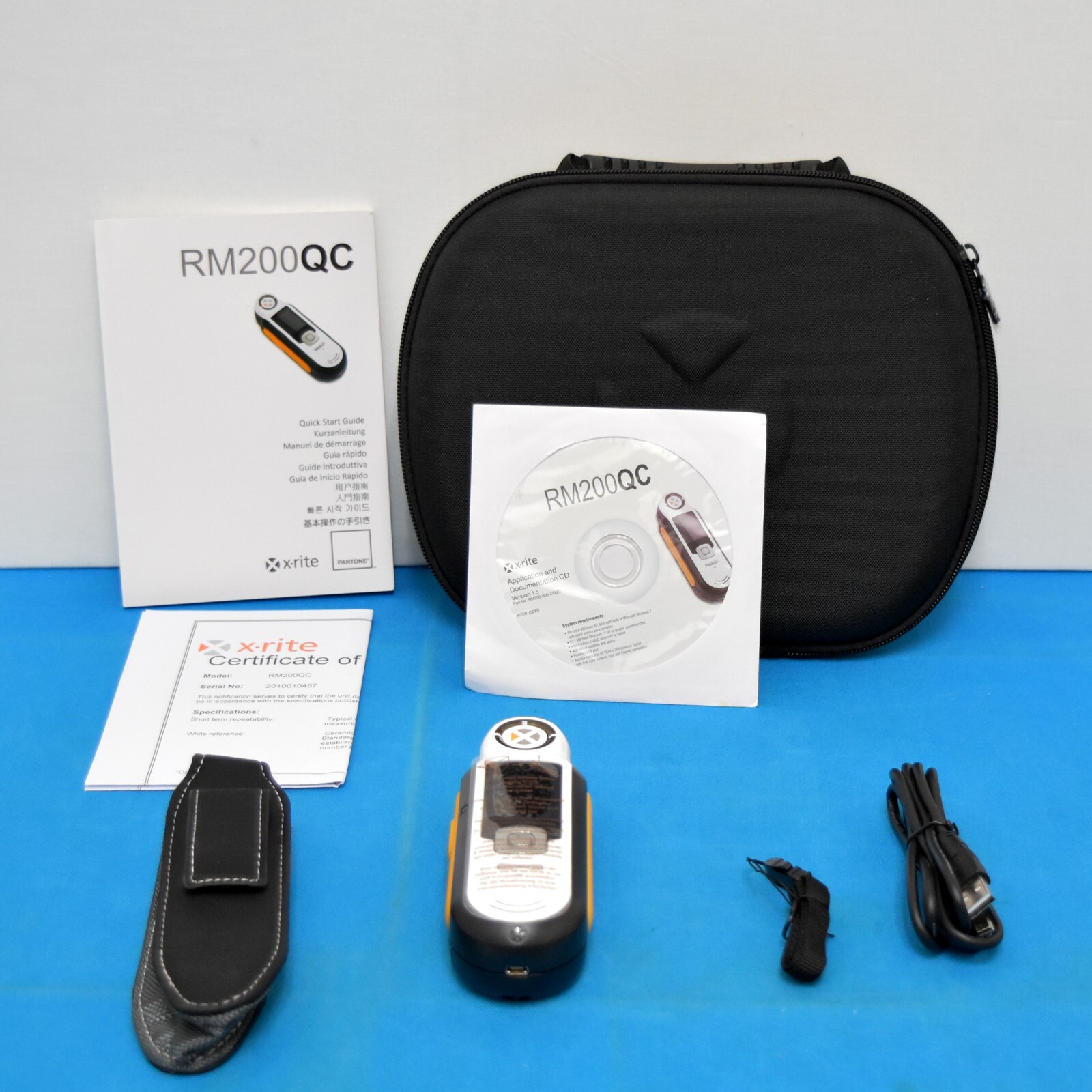 X-Rite RM200QC Imaging Spectrocolorimeter hand-held solution for ...