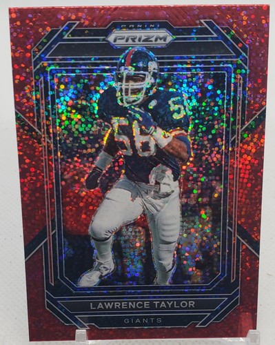 2022 PANINI PRIZM LAWRENCE TAYLOR RED SPARKLE PRIZM #224 | eBay