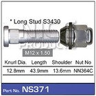 NICE PRODUCTS Stud & Nut NS371 NS371 | eBay Australia