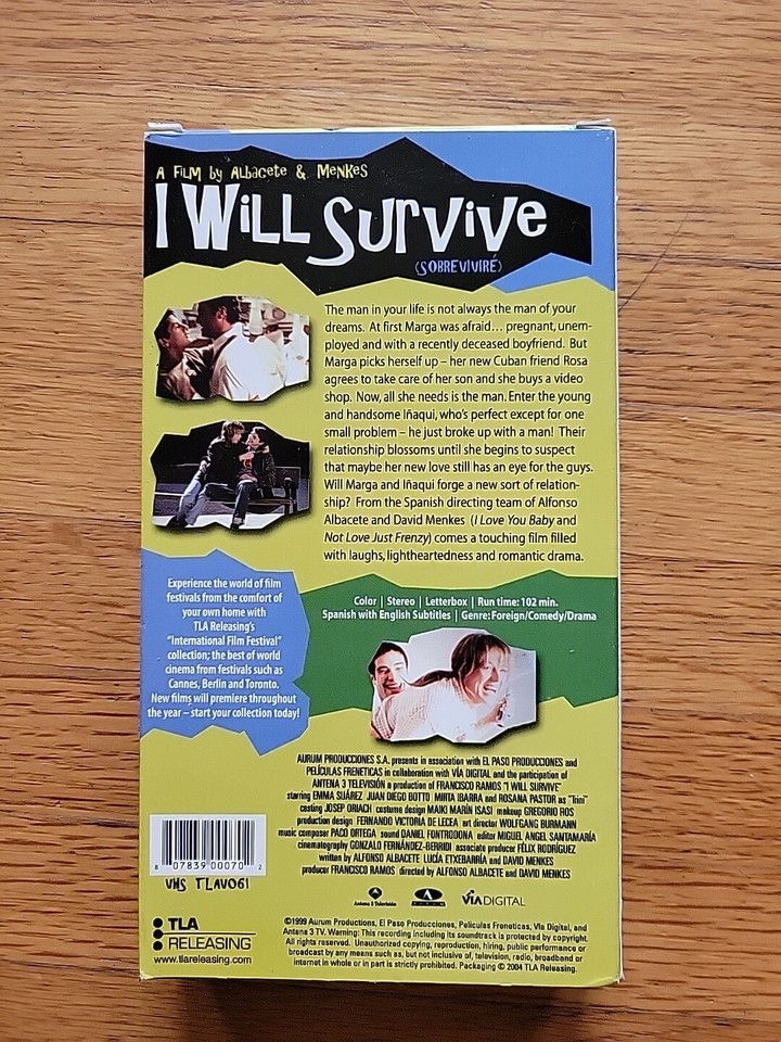 I Will Survive (VHS, 2004) 807839000702| eBay