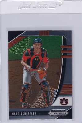 2020 PRIZM DRAFT RC MATT SCHEFFLER SEATTLE MARINERS ROOKIE BASEBALL ...