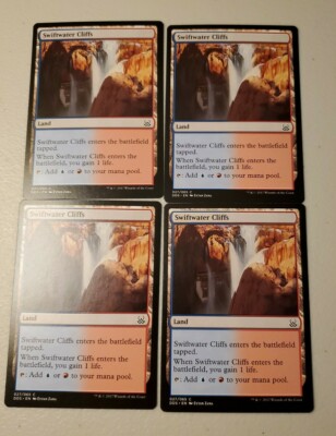 Mtg 4x Swiftwater Cliffs Moderate Play | eBay
