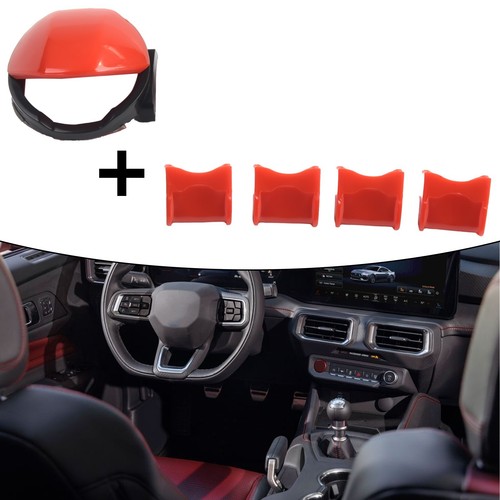 Switch Cover Trim Auto Car Dashboard Botton Trim Engine/Stop Button ...