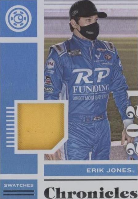 2021 Panini Chronicles - Chronicles Swatches Erik Jones #CS-EJ (MEM ...