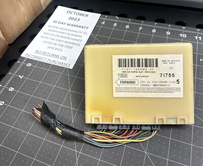 2001 2005 FORD EXPLORER Keyless Entry Anti Theft Control Module 1L2T ...