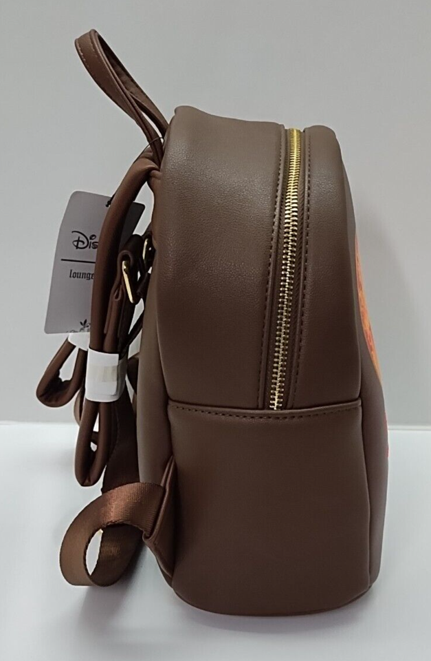 🍁🍂Loungefly Mickey and Minnie Autumn /Fall Heart Mini Backpack New!🍂🍁 ...