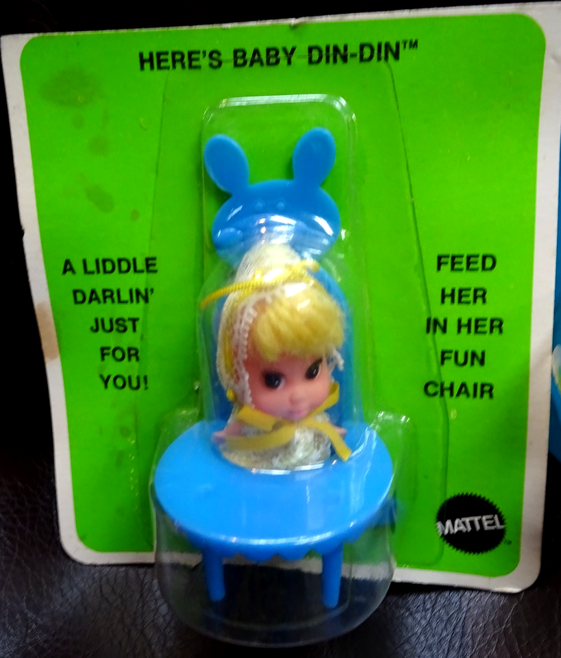 RARE 1968 Mattel Liddle Kiddle Baby's Complete Set of 4 w/Partial Cards ...