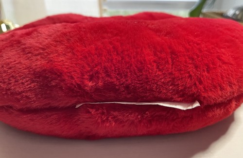 Plush Red Lips Throw Pillow 16.5” x 10” | eBay