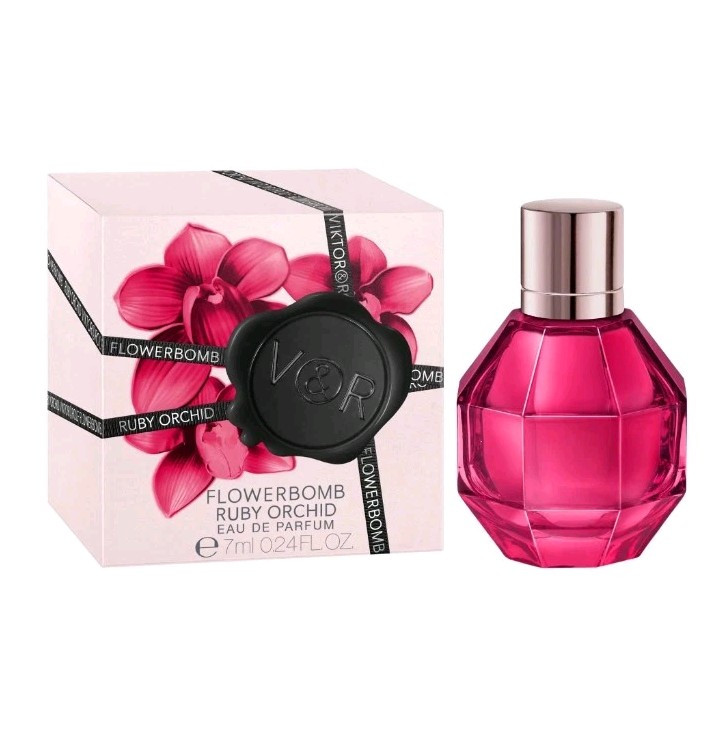 Viktor Rolf MINIATURE Flower Bomb Ruby Orchid Eau De Parfum Perfume ...
