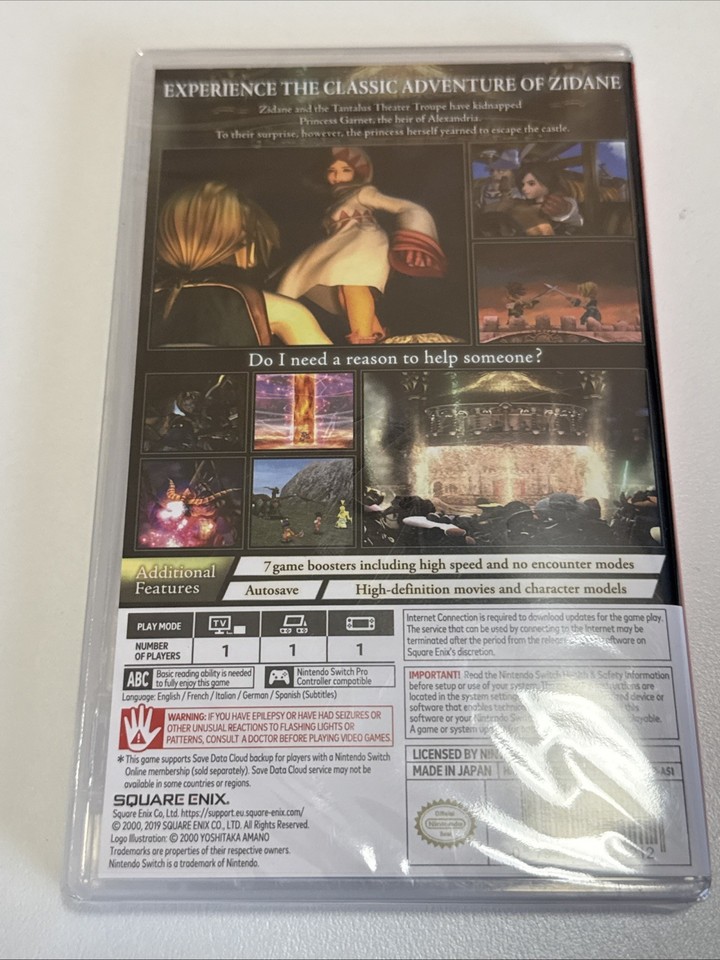 Nintendo Switch Final Fantasy IX | eBay