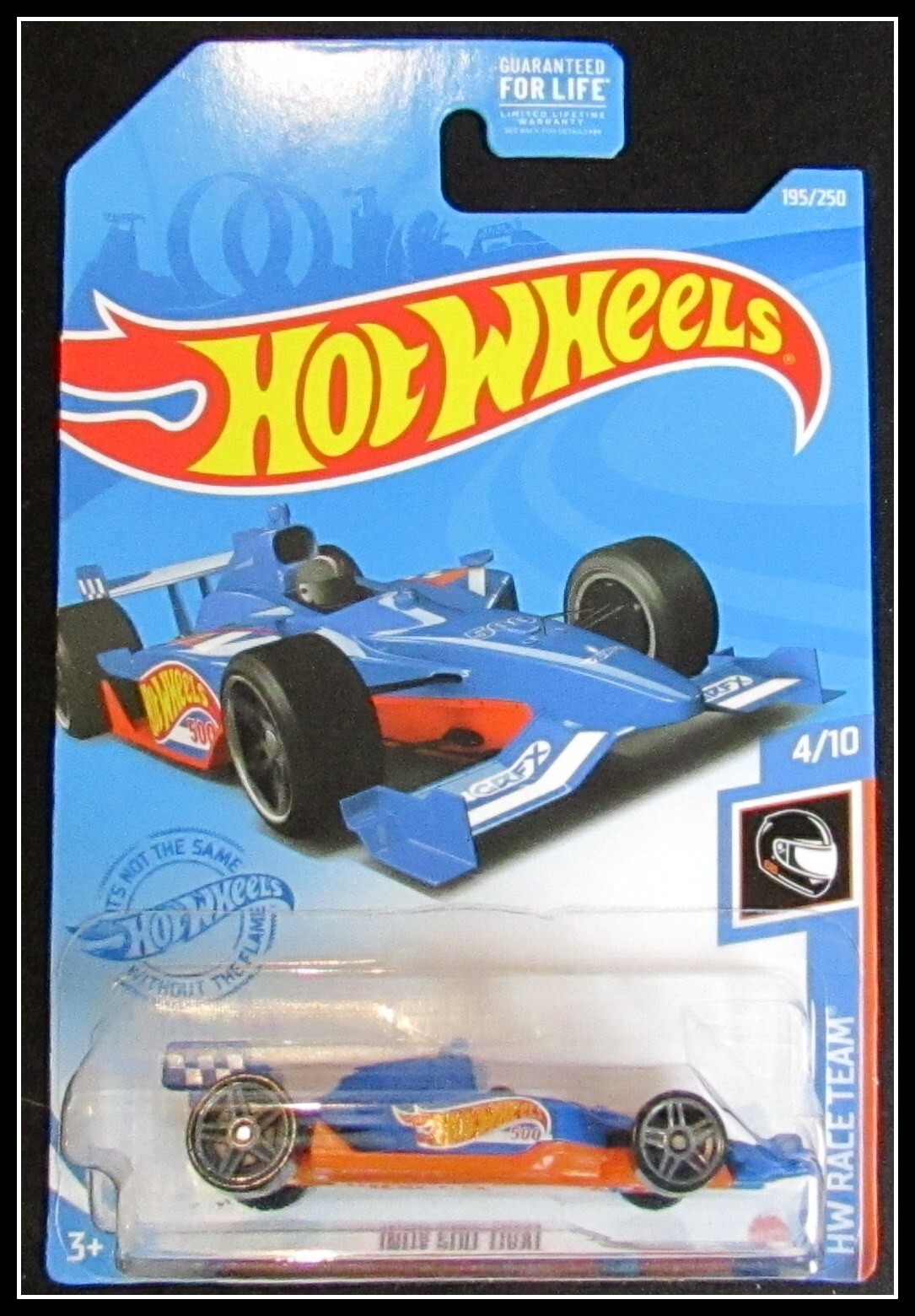 Hot Wheels Blue Indy 500 Oval car 195/250 Package Issues 887961912098 ...