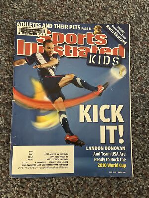 Sports Illustrated Kids June 2010 - LANDON DONOVAN Fold Out Poster W ...