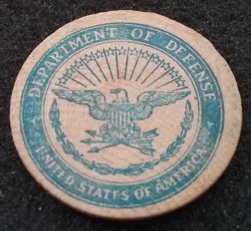 OLD Secretary of Defense Schlesinger SecDef 1974 Pentagon WOOD US ...