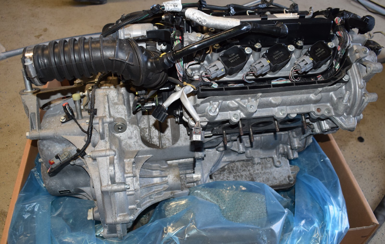 Origininal SMART W453 453 Benzin Motor komplett M281.920 fast neu 0.9 l ...