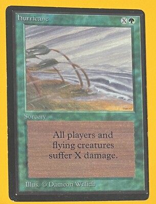 MTG HURRICANE Beta (OldManMTG 004-917) | eBay