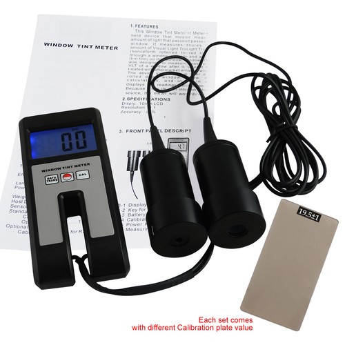 Digital Window Tint Meter 0~100% Light Transmission Continous Measuring ...