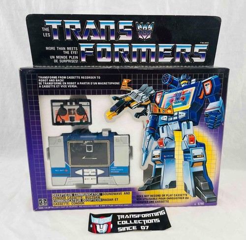 Transformers Original G1 1984 Canadian Soundwave Complete w/ Box | eBay