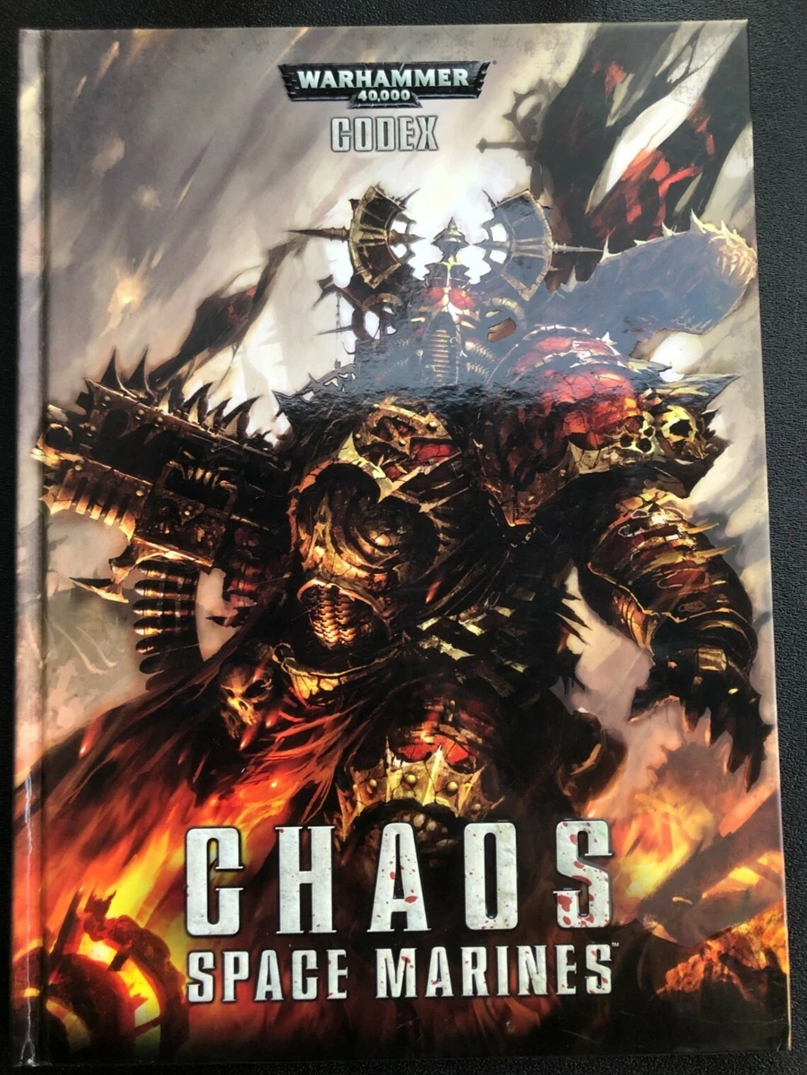 Warhammer 40k Chaos Space Marines Codex