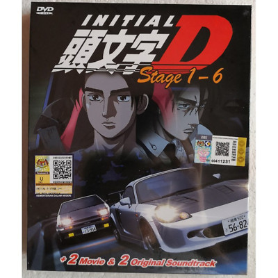Anime DVD INITIAL D COMPLETE Stage 1-6 +3 Movie +3 Extra Stage +3 ...
