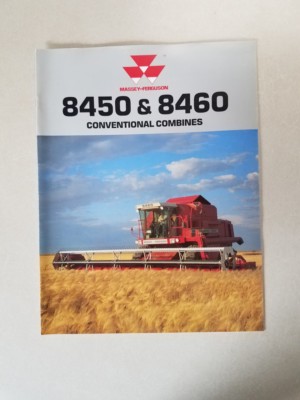 MASSEY-FERGUSON MF 8450 8460 COMBINES sales brochure | eBay