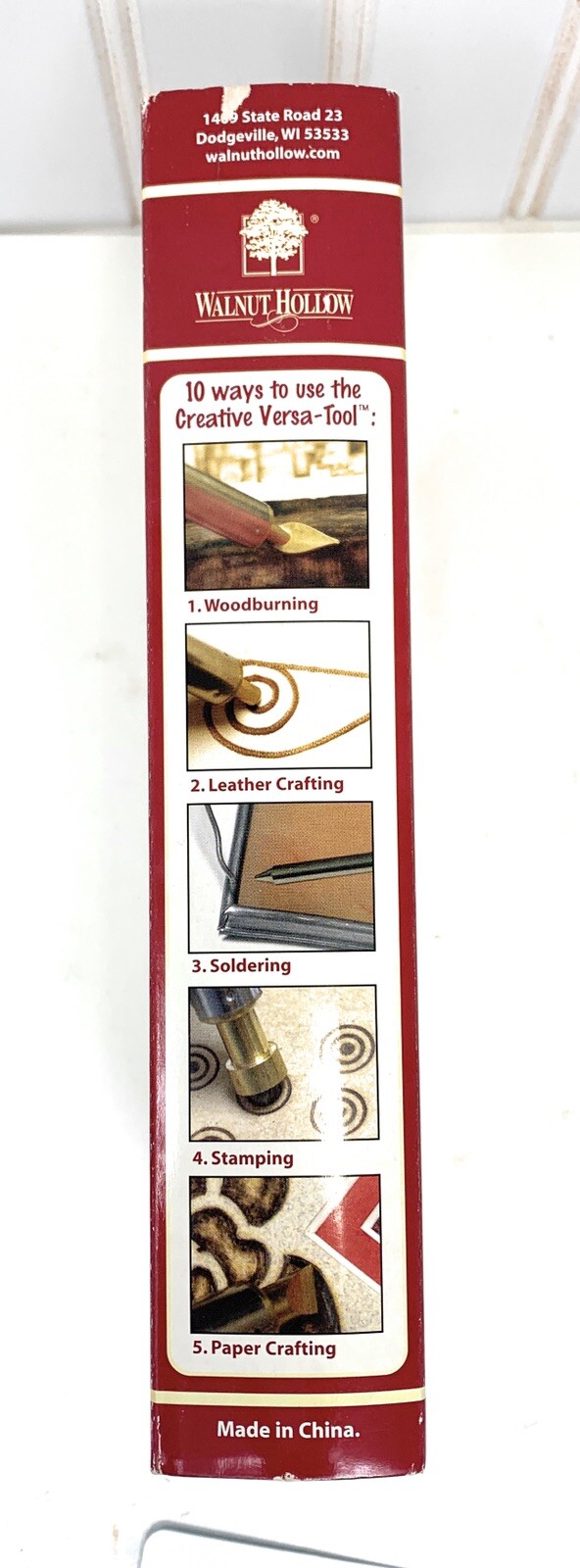 Walnut Hollow #23906 Creative Versa-Tool w/Eleven Tips for Crafts and ...