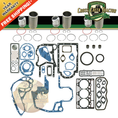 EOKIHD155A Engine Overhaul Kit For Case-IH 500C WITH D155 3 CYL DIESL ...