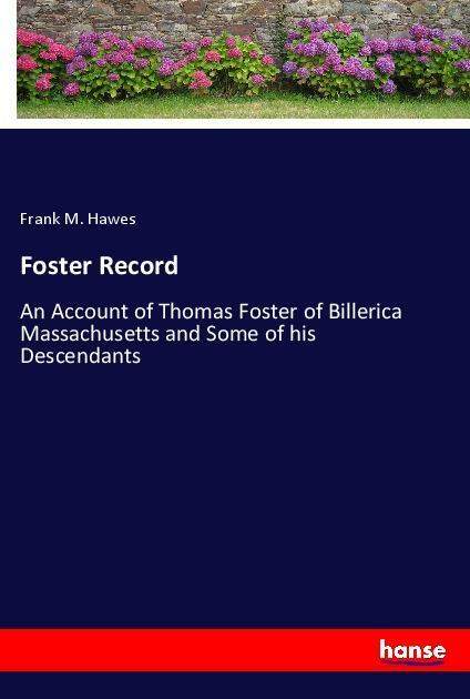 Foster Record von Frank M. Hawes (2021, Taschenbuch) online kaufen | eBay